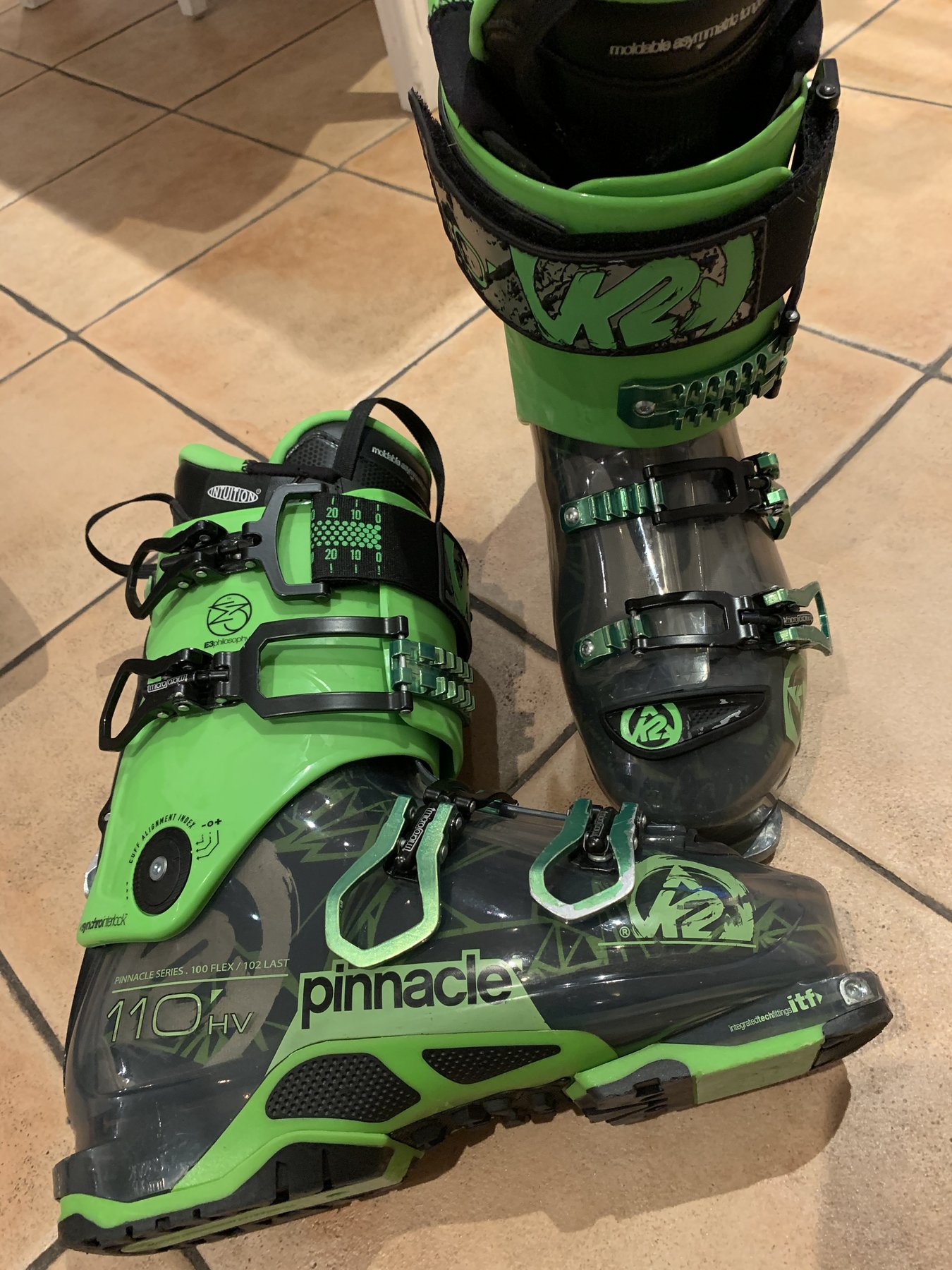 Säljes: K2 Pinnacle 110 HV, strl 26,5 - Freeride