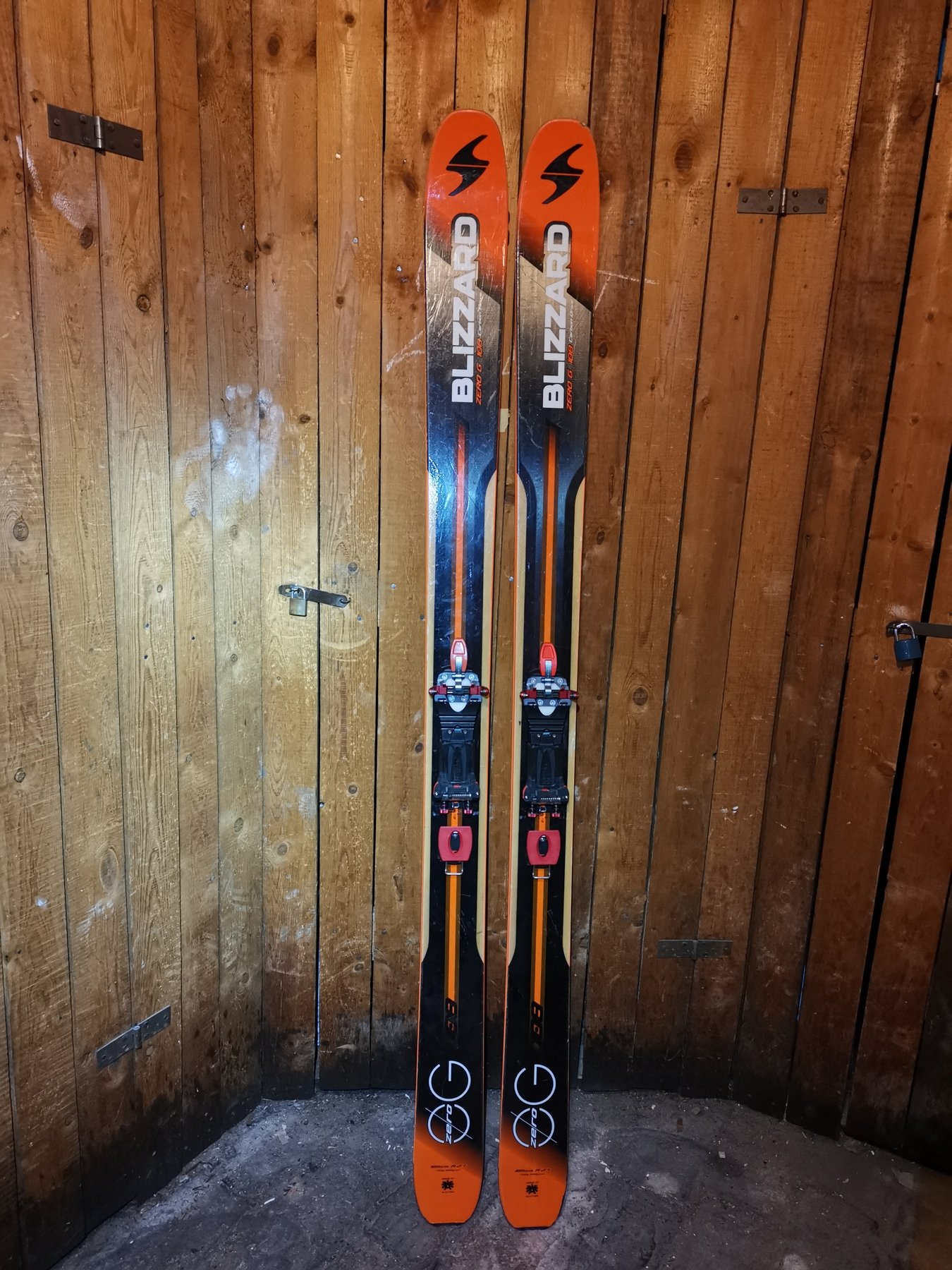 Säljes: Blizzard ZeroG 108, 185cm mounted with telemark binding Meidjo ...