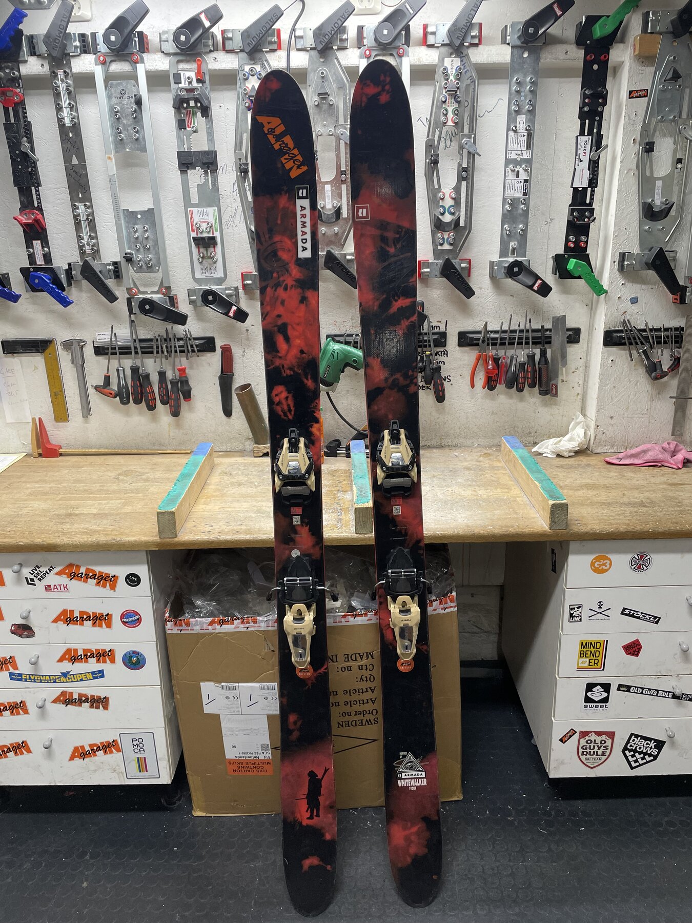 Säljes: Armada whitewalker 116+Duke PT16+Pomoca Hudar - Freeride