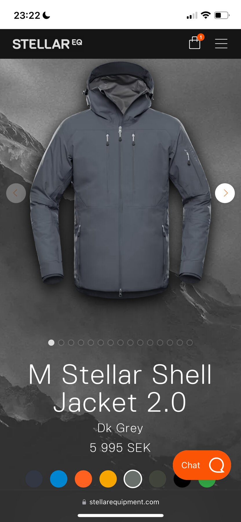 Köpes: M Stellar Shell Jacket 2.0 Grå - Freeride