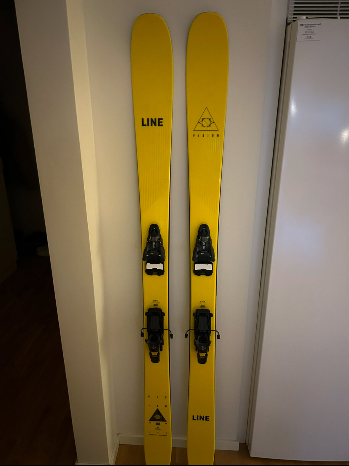 Säljes: LINE VISION 108 - 189CM långa med SHIFT bindning - Freeride