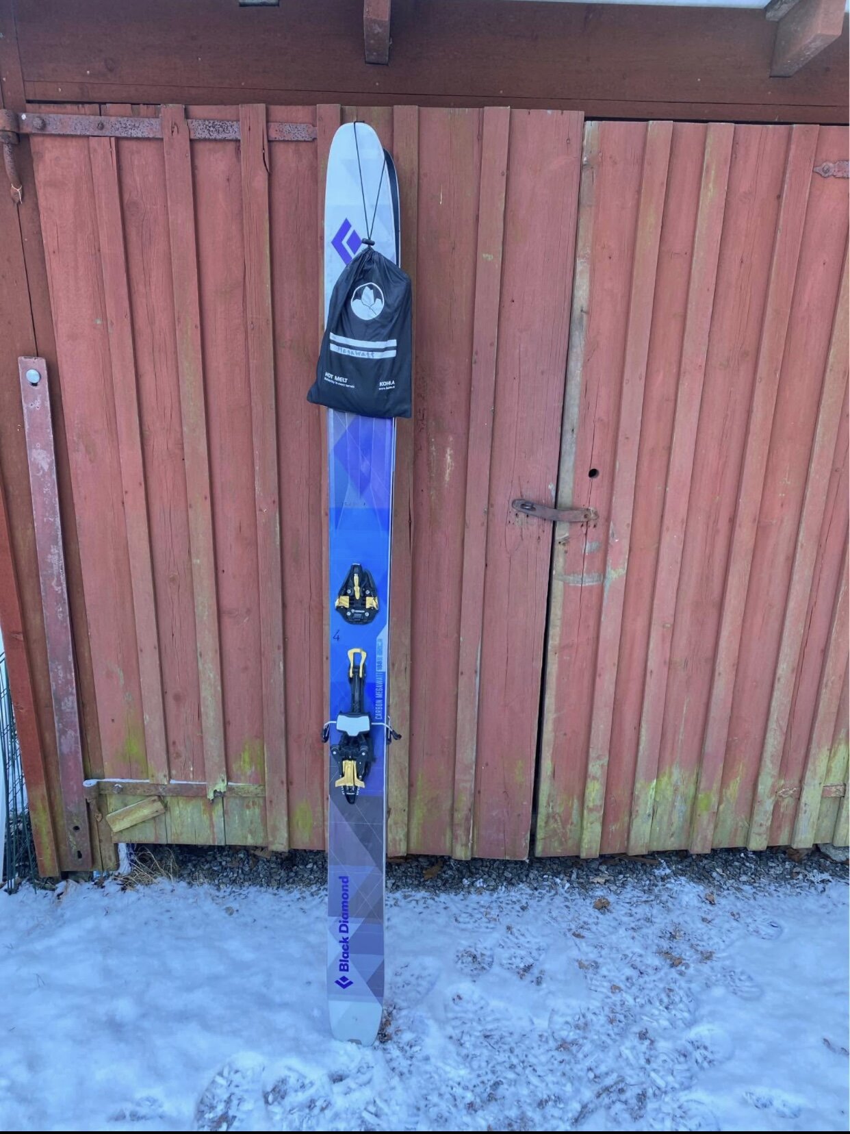 Säljes: Black diamond carbon megawatt 188, marker kingpin och hudar ...