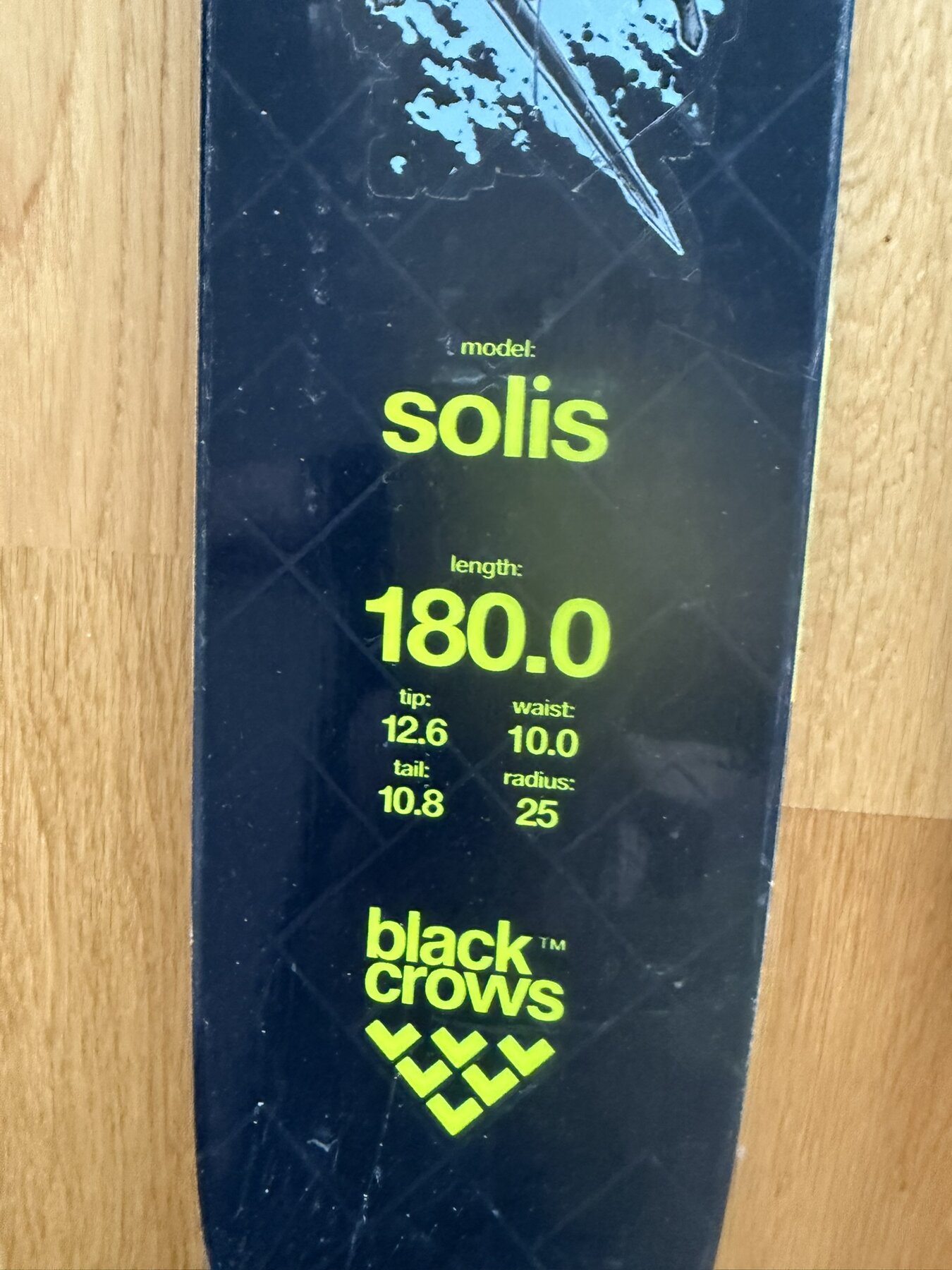Säljes: Black Crows Solis 180 with skins and Salomon Shifts - Freeride