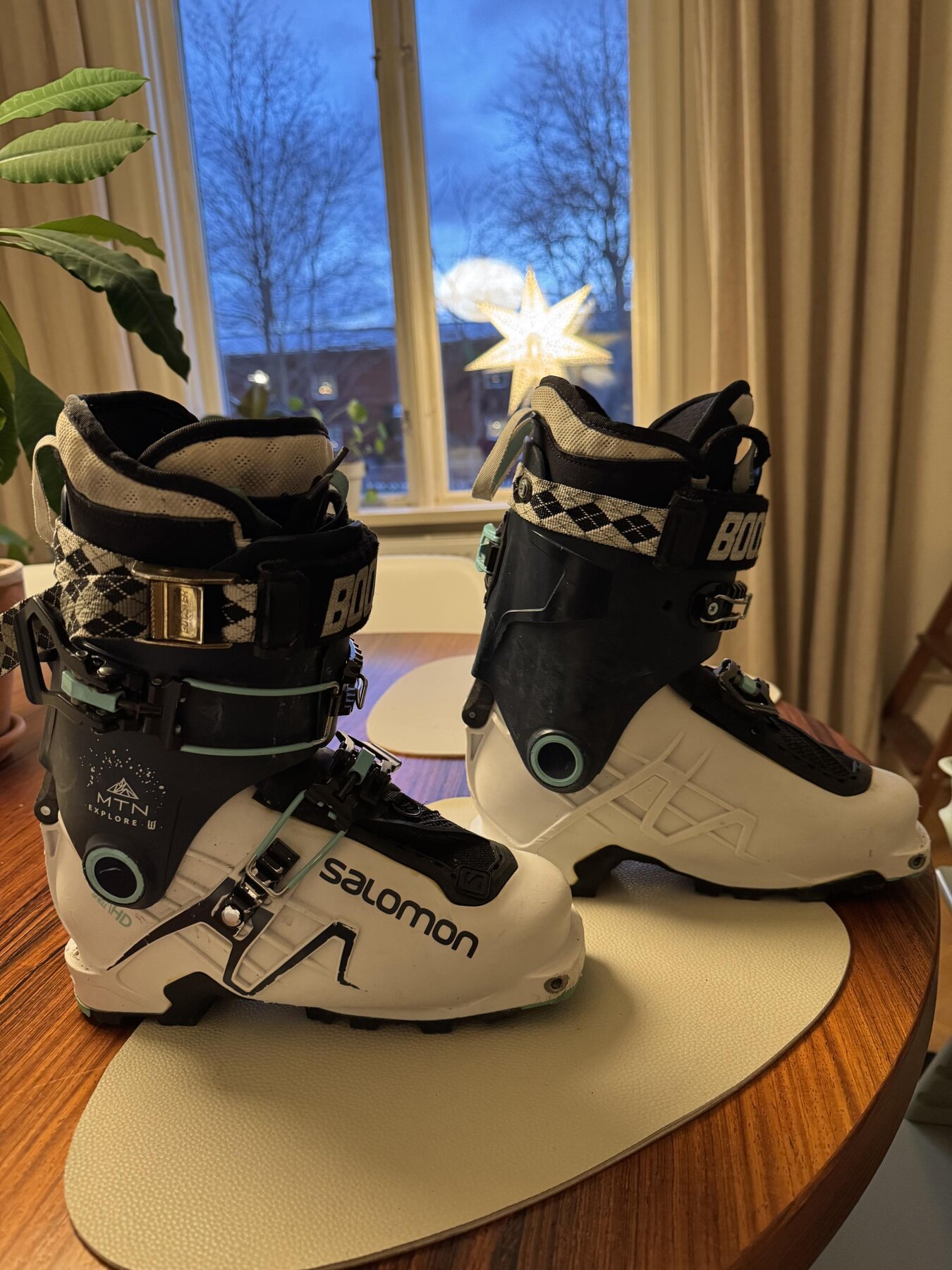 Säljes: Salomon mtn Explore 88, 161 cm med mtn bindning + hudar ...