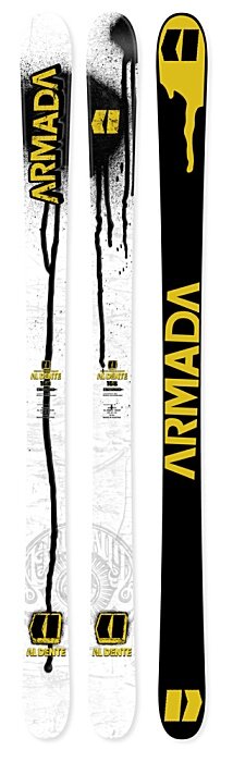 Köpes: typ 180cm långa typ parkskidor - Freeride