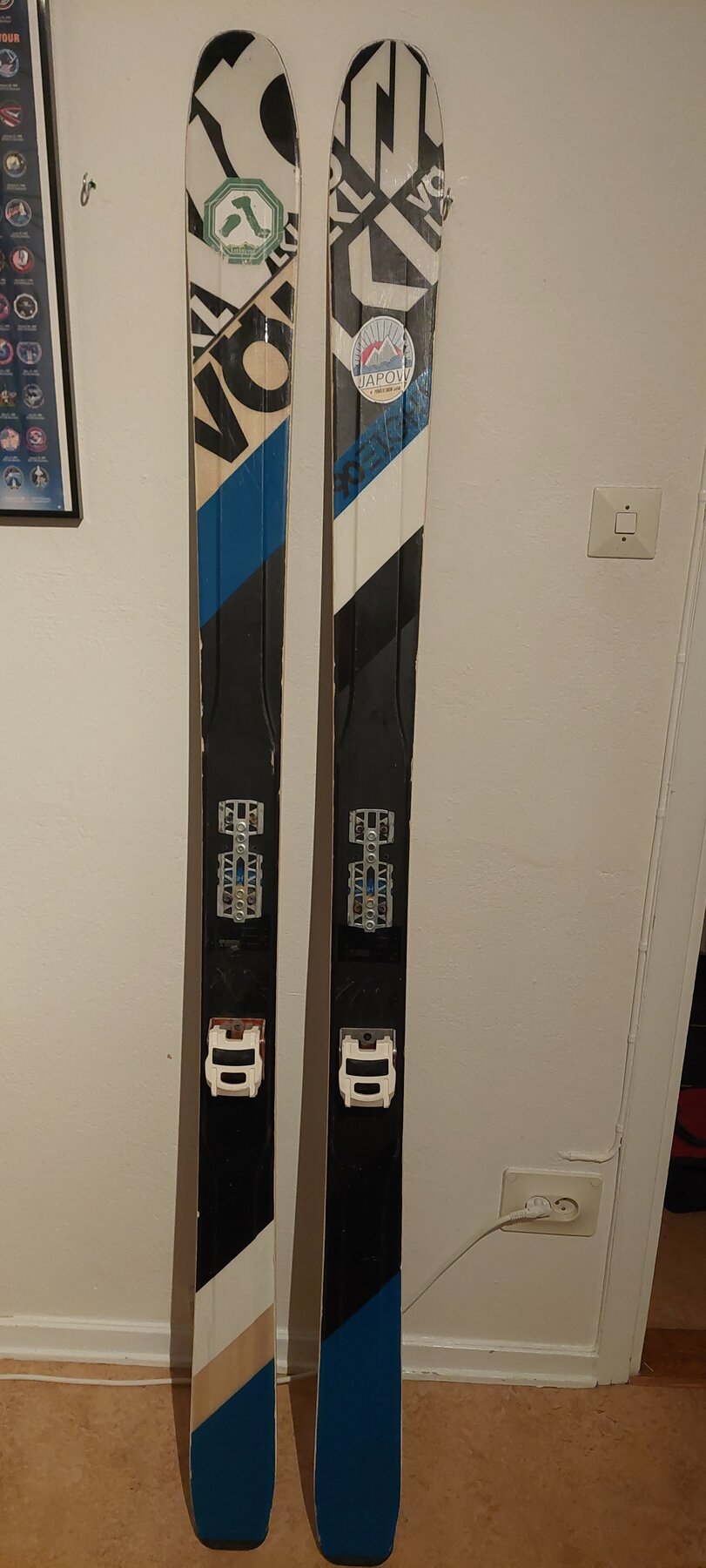 Säljes: Völkl 98 - 184cm, NTN monteringsplatta - Freeride