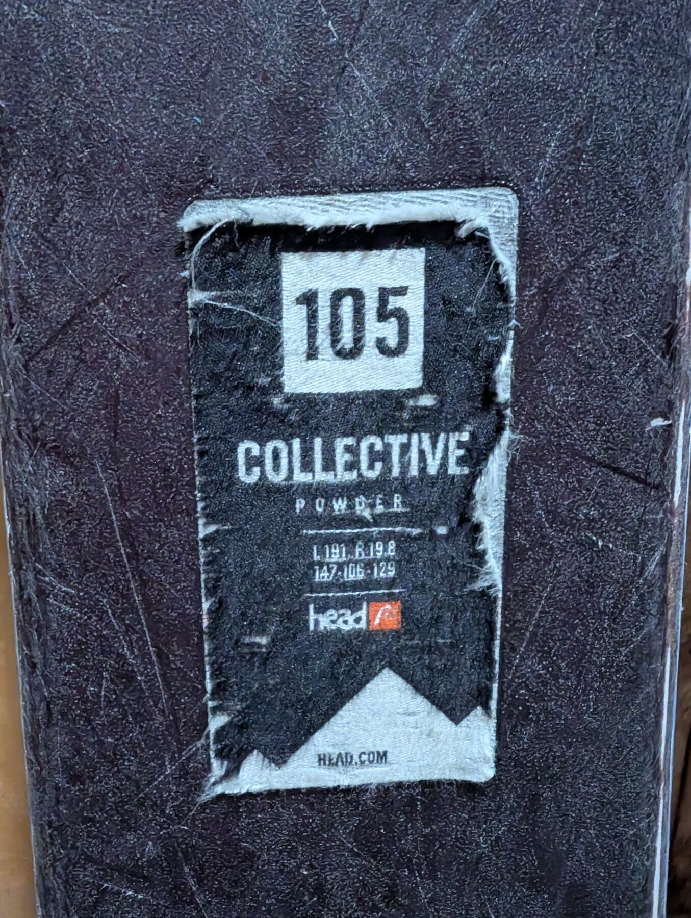 Säljes: Defekta Head Collective 105 skänkes - Freeride